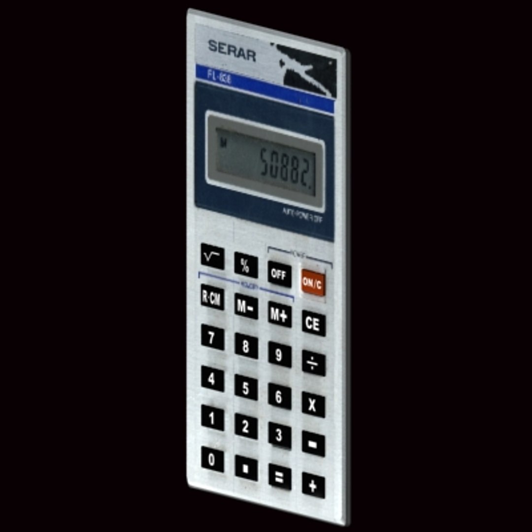 3d Model Hand Calculator