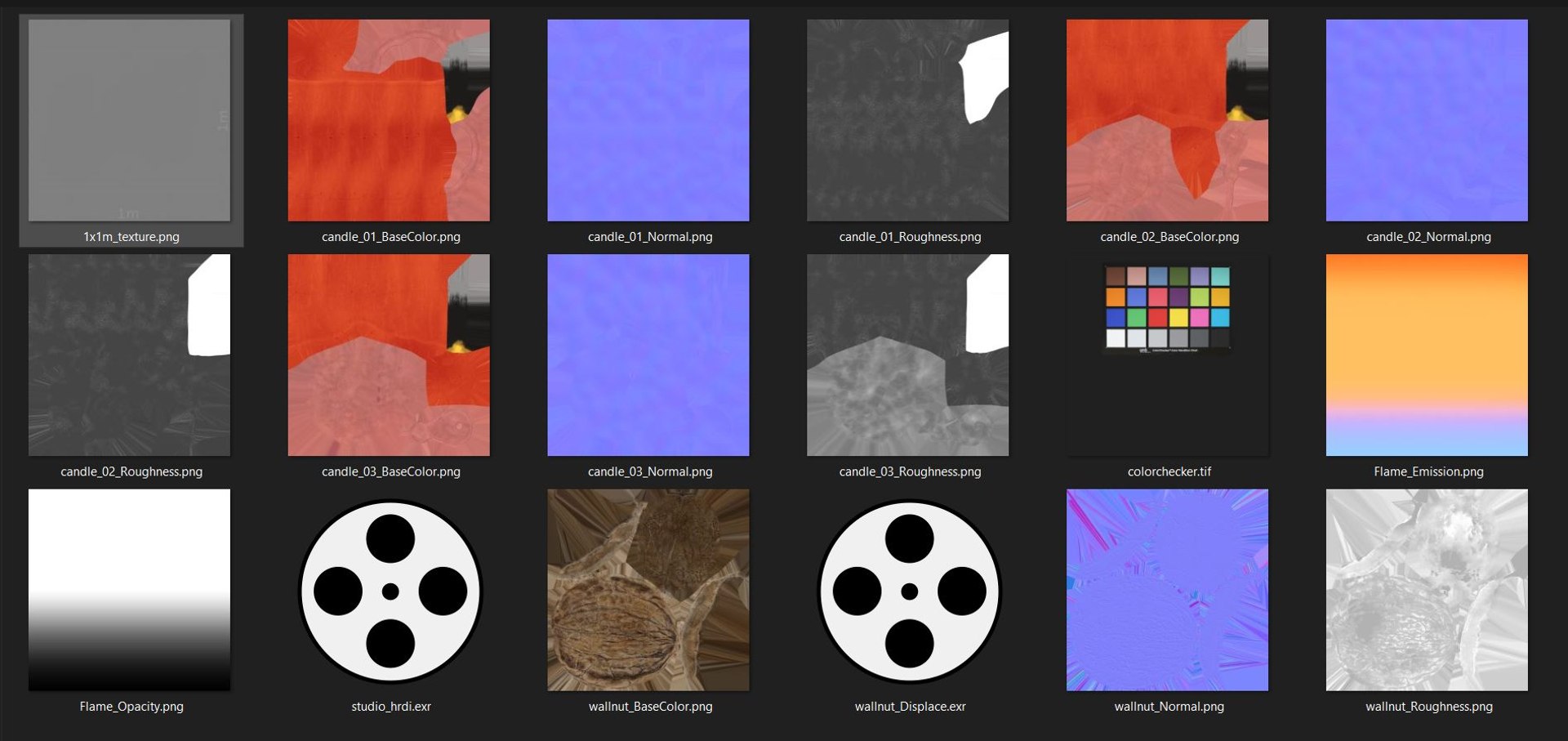 3D Walnut Candle - TurboSquid 2168691