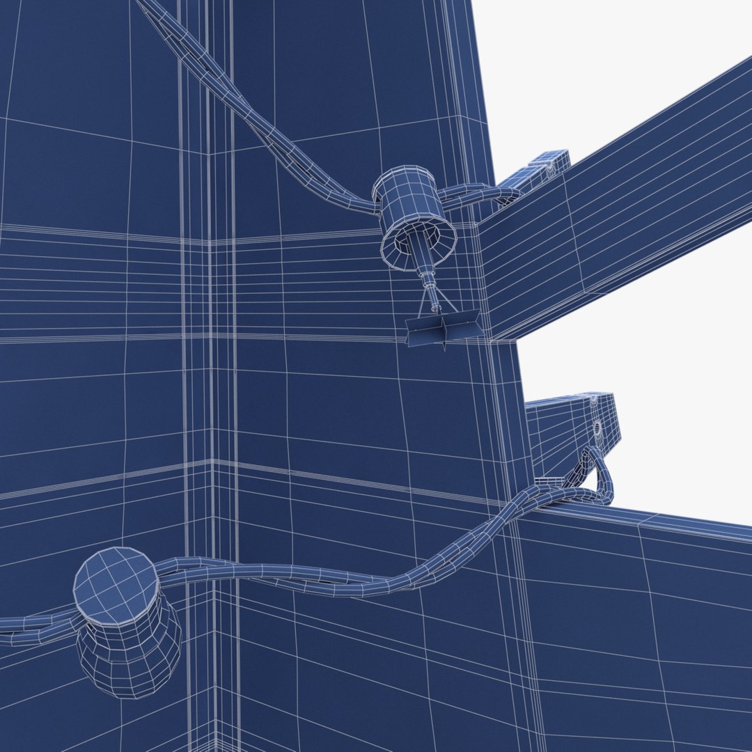 Modern Wooden Tree 3d Model