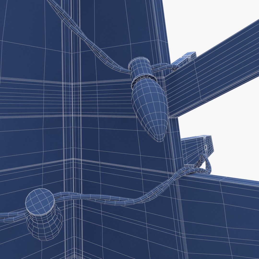 Modern Wooden Tree 3d Model