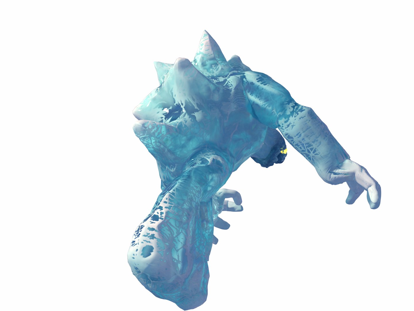 Ice Monster 3D Model - TurboSquid 1887534