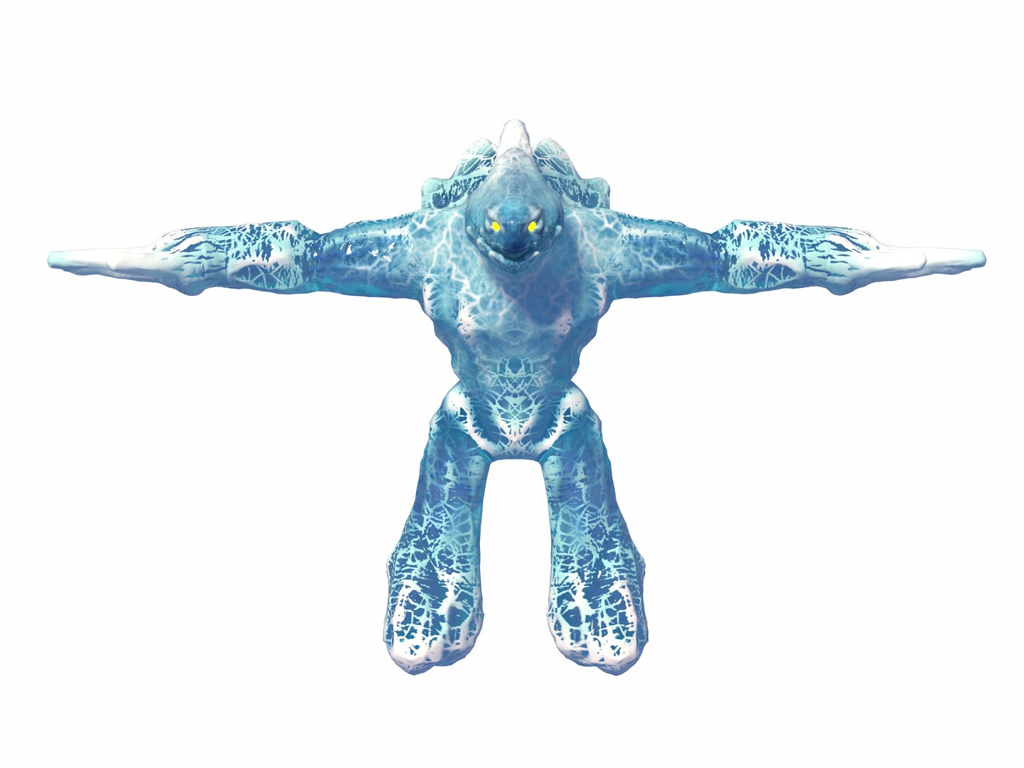 Ice Monster 3D Model - TurboSquid 1887534