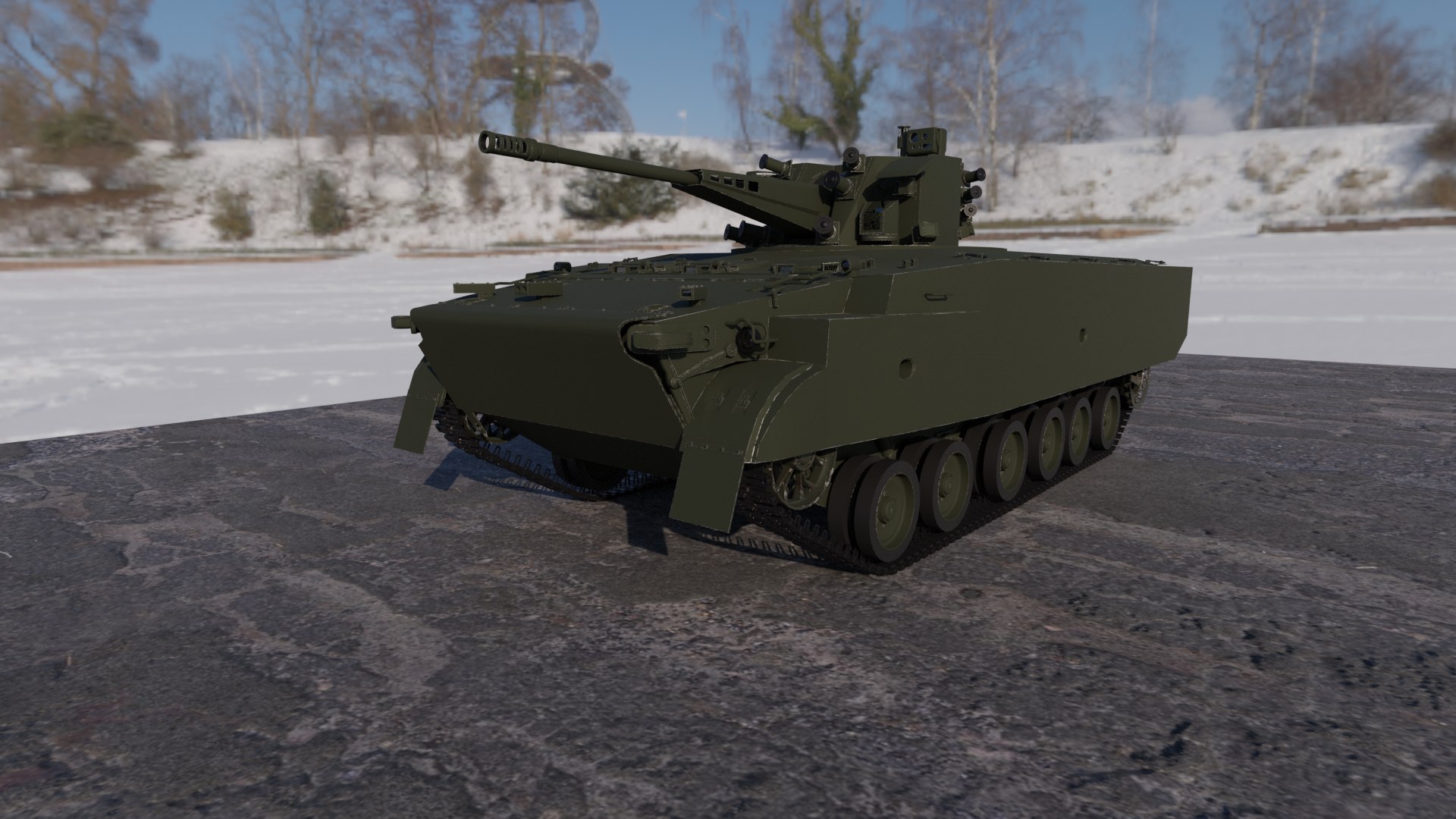 2s38 Derivaciya-pvo 3D Model - TurboSquid 1751013