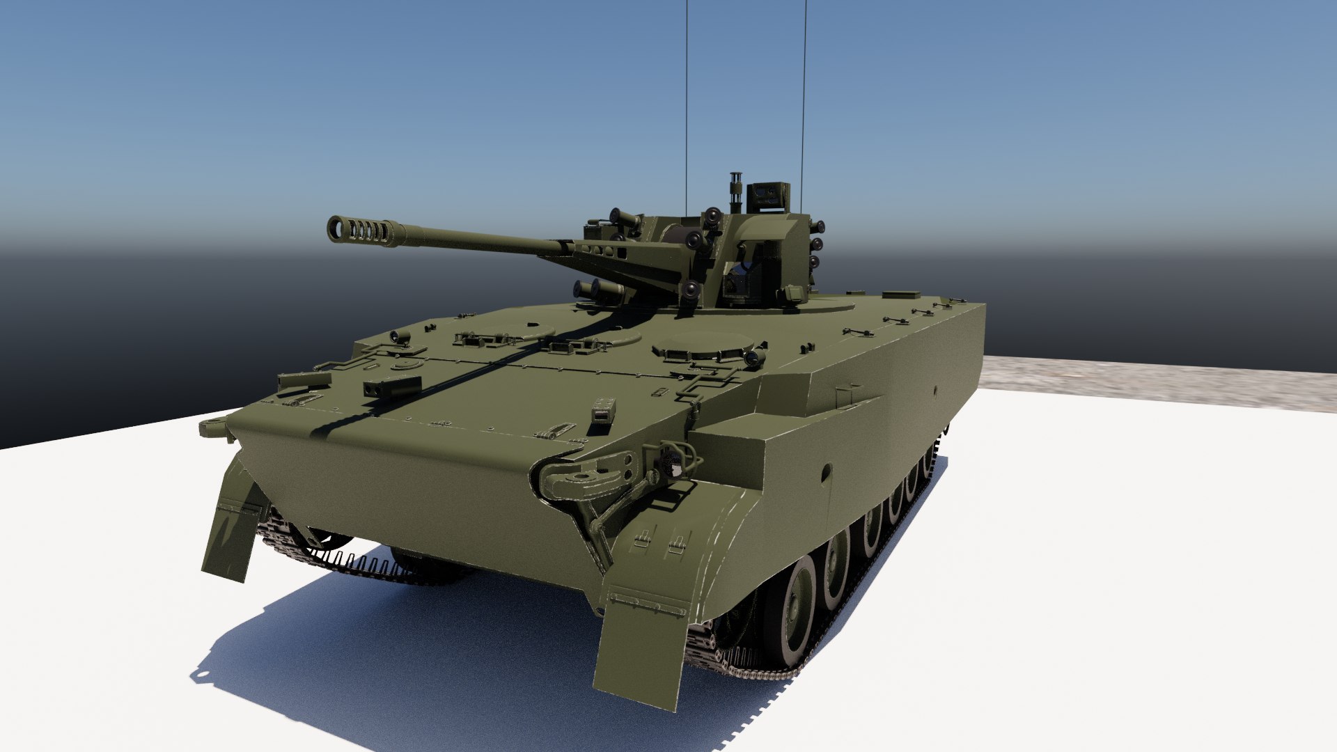 2s38 Derivaciya-pvo 3D Model - TurboSquid 1751013