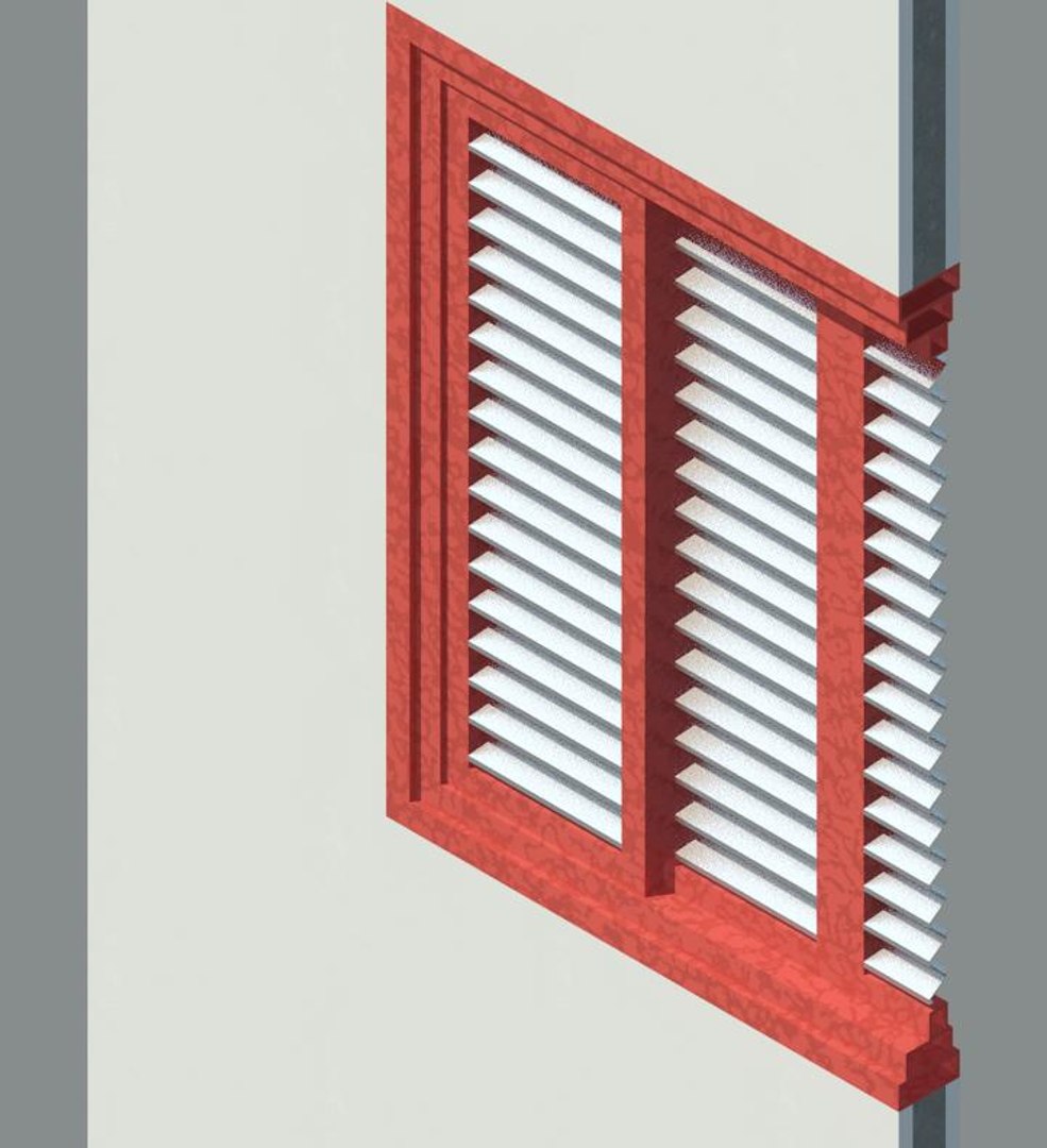 Rfa Fixed Louvre Sliding Window