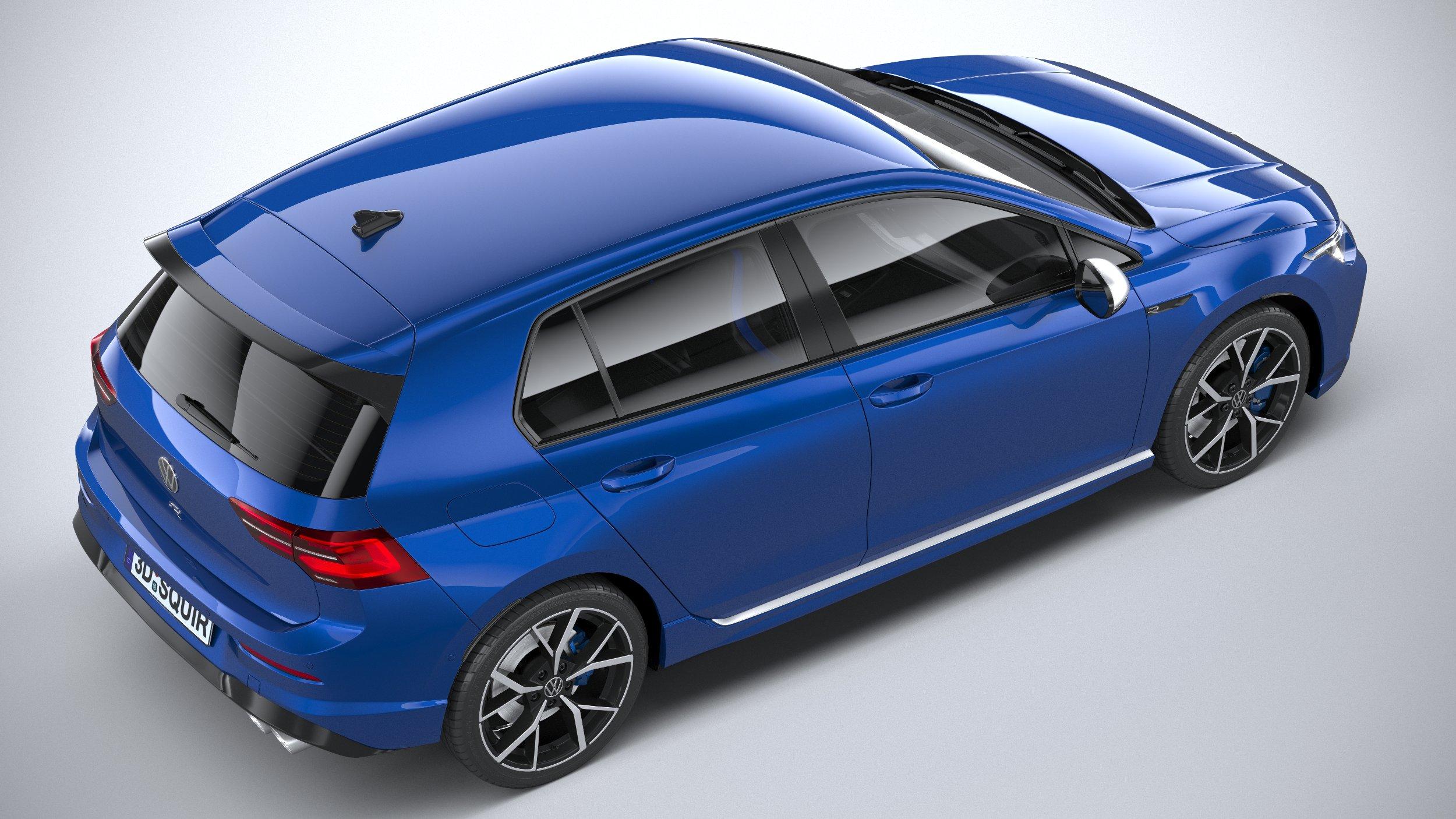 modelo 3d Volkswagen Golf R 2022 - TurboSquid 1659599