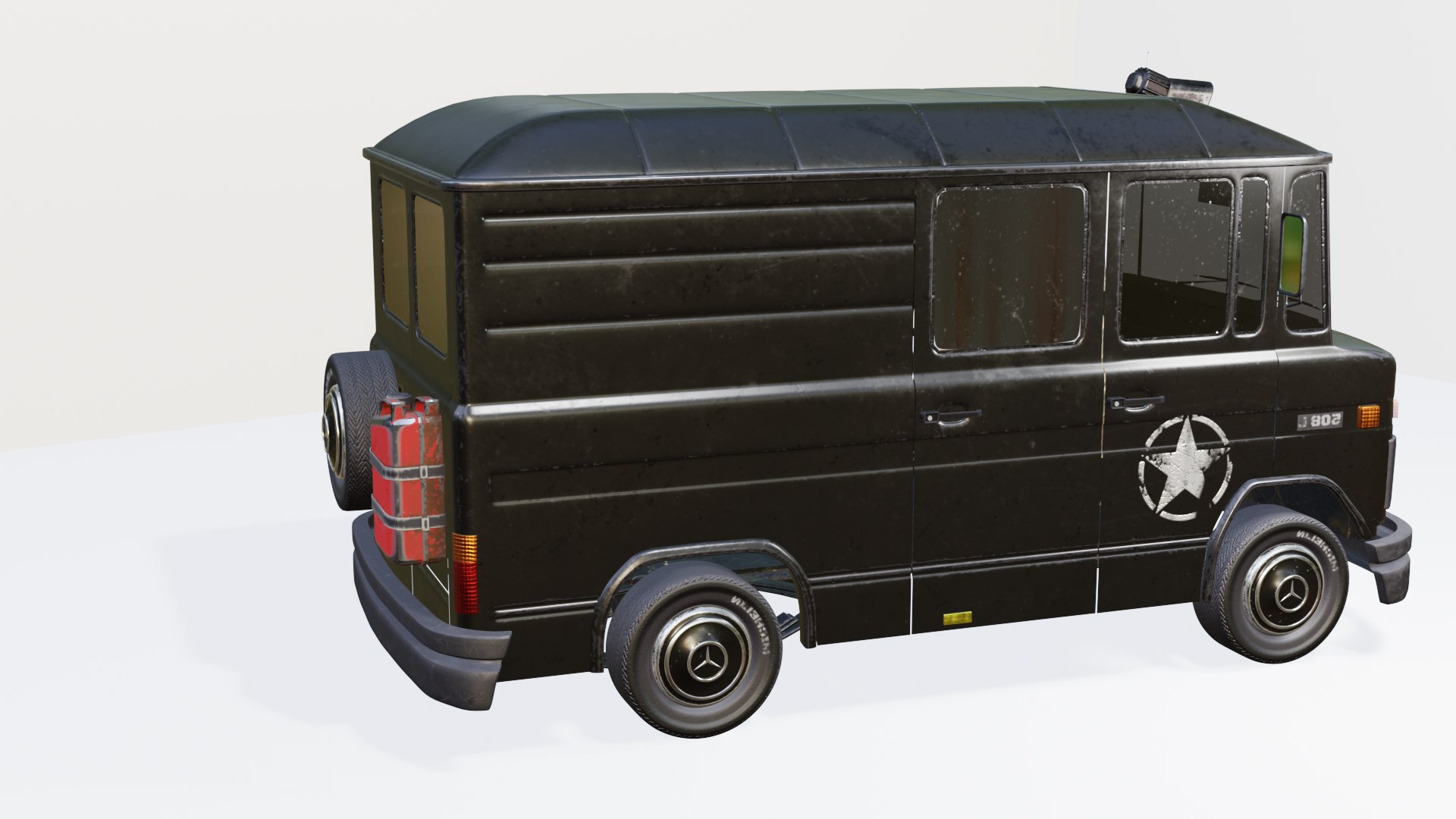 3D Mercedes 508 L Model - TurboSquid 1924098