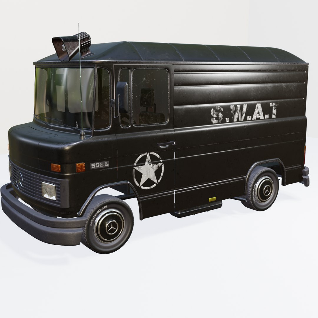 3D Mercedes 508 L model - TurboSquid 1924098