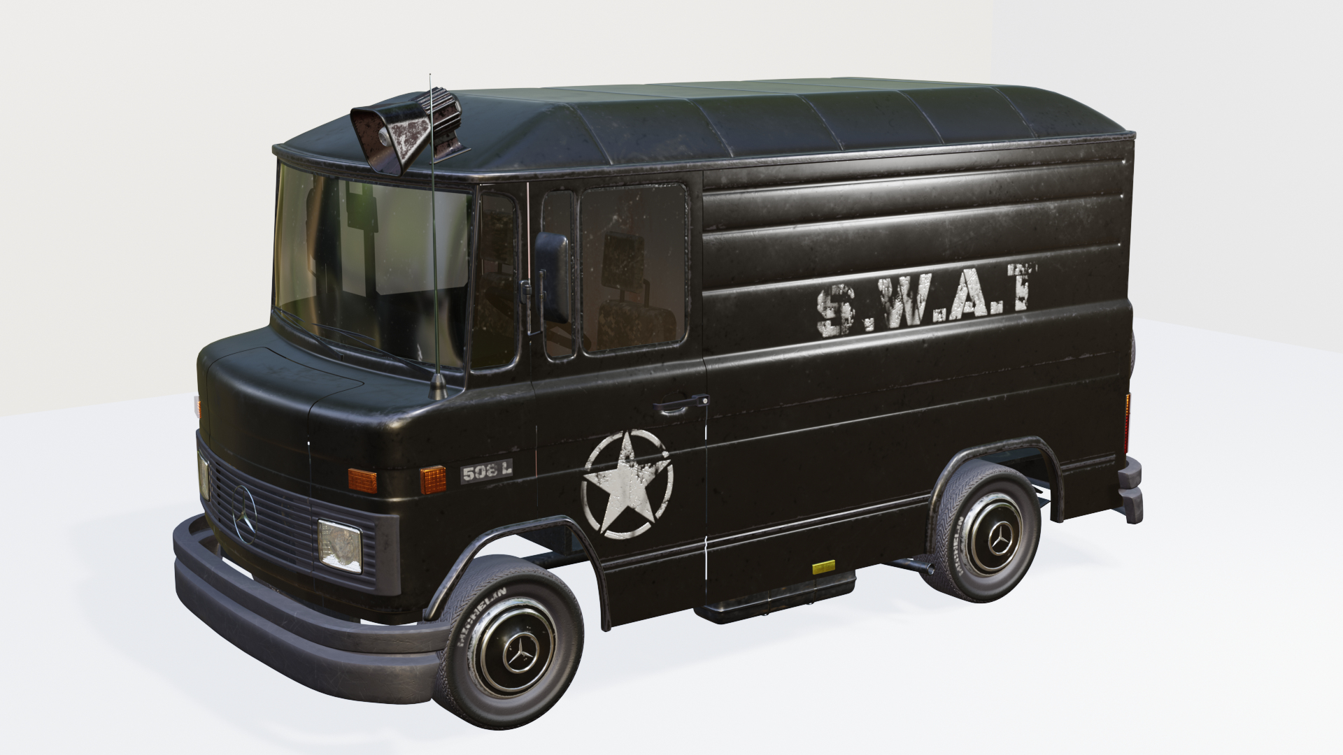 3D Mercedes 508 L Model - TurboSquid 1924098