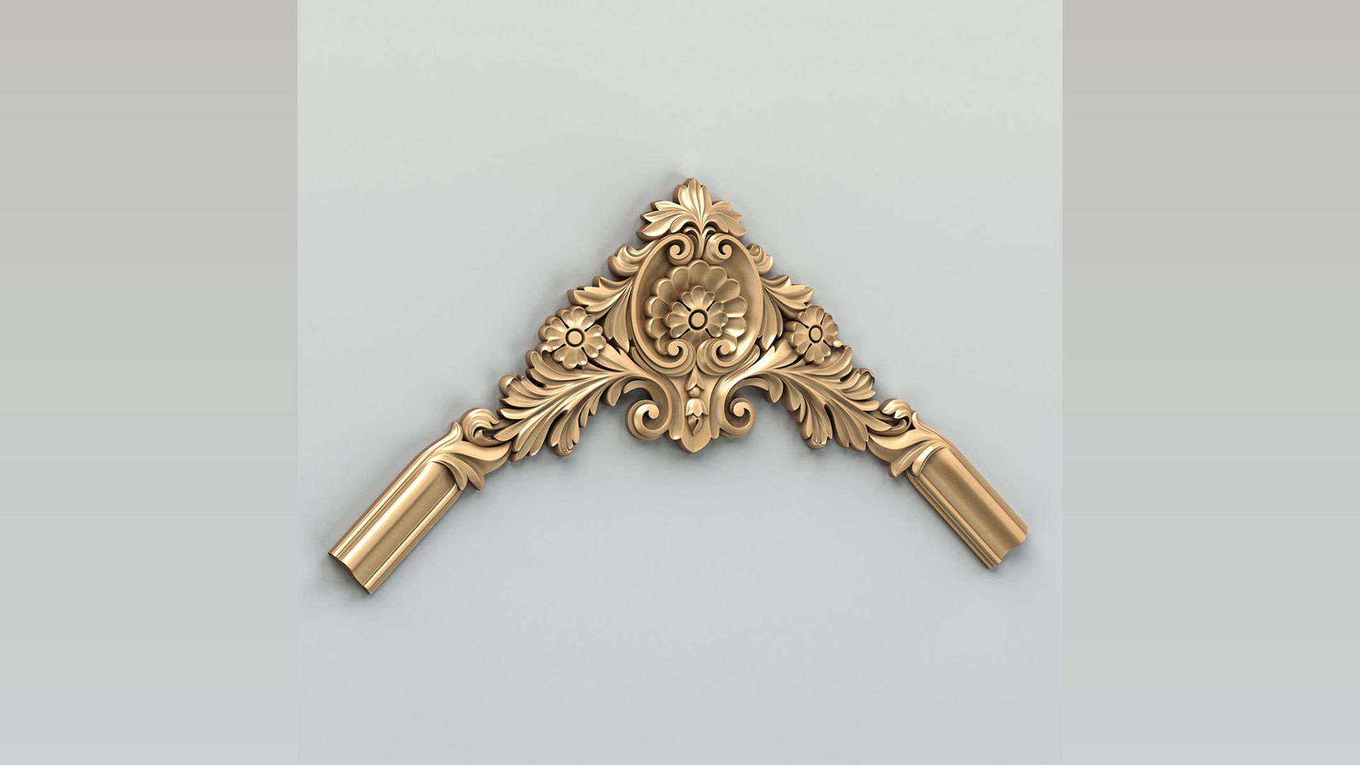 3D Corner Decor 024 - TurboSquid 2006419