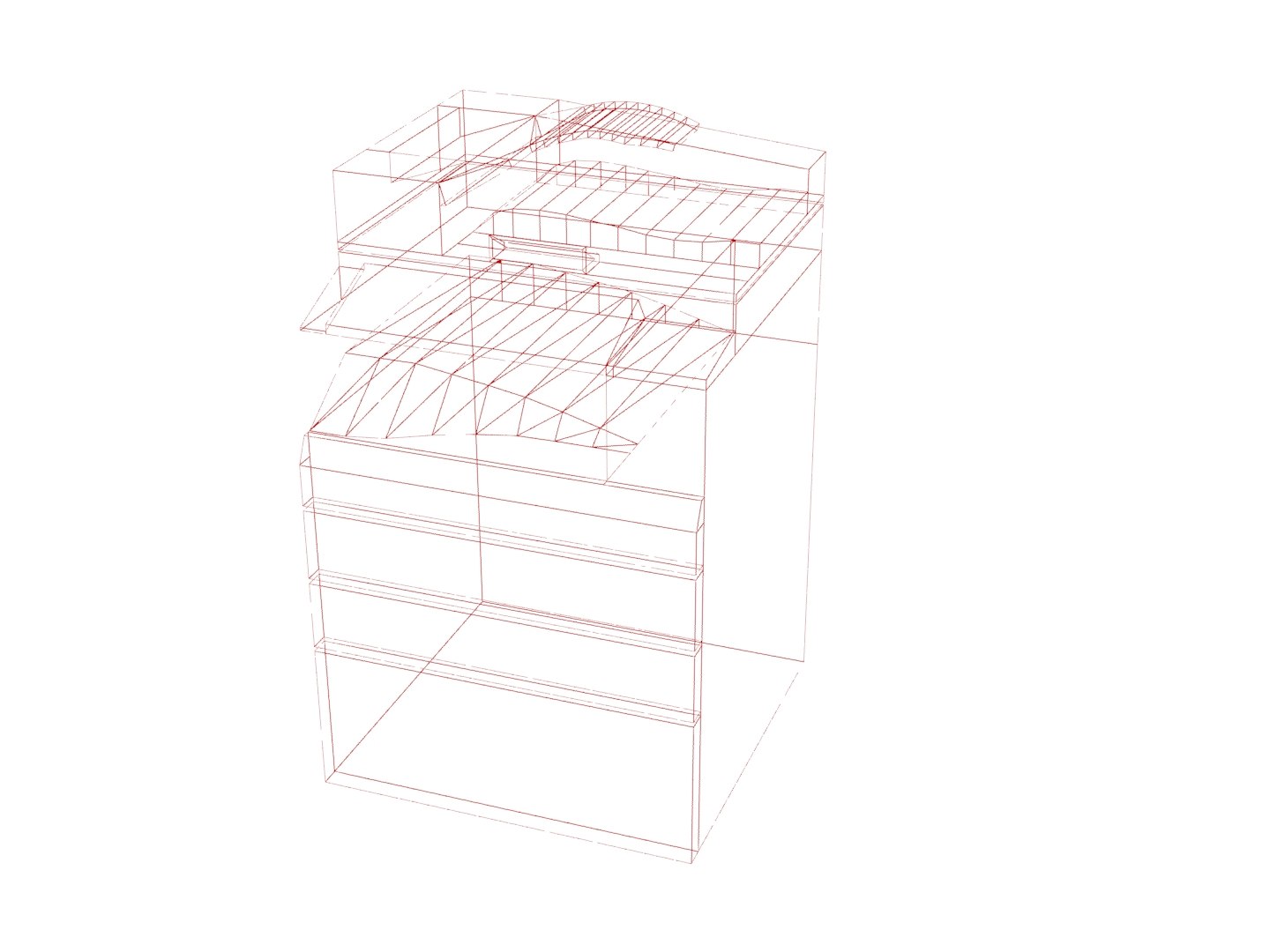 Photocopier Polys 3d Model
