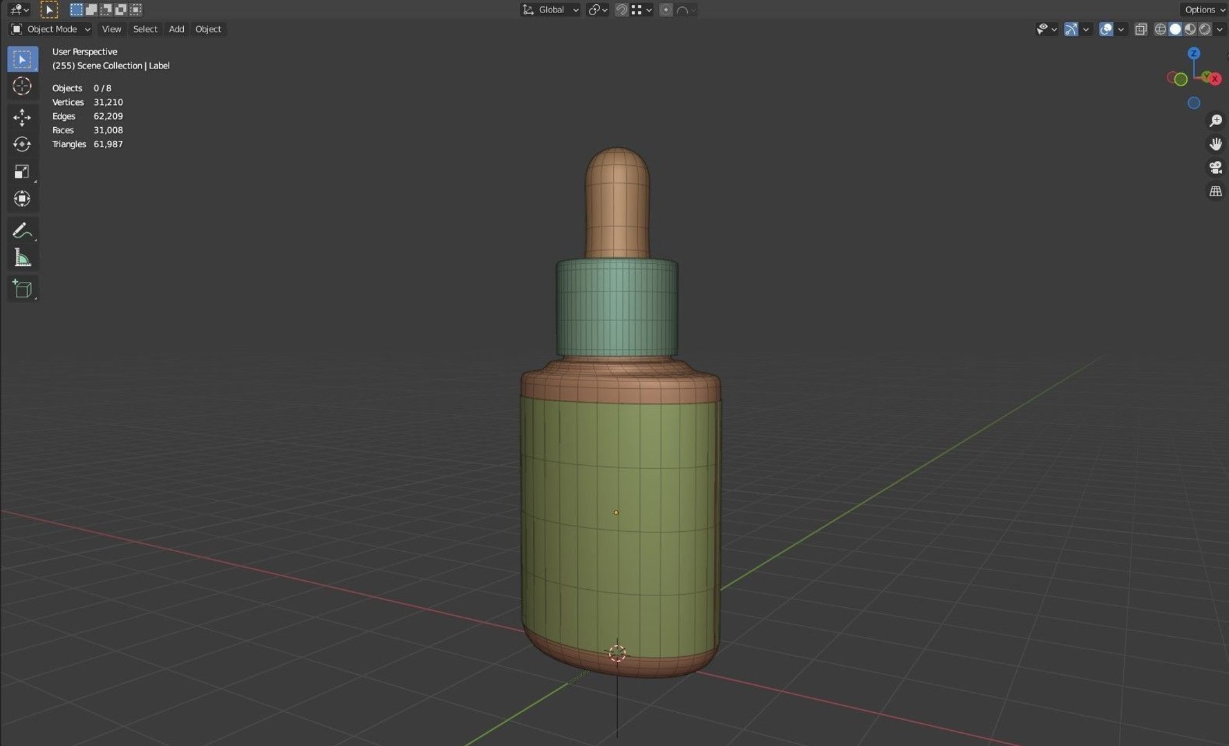 Dropper Bottle 3D - TurboSquid 1873553