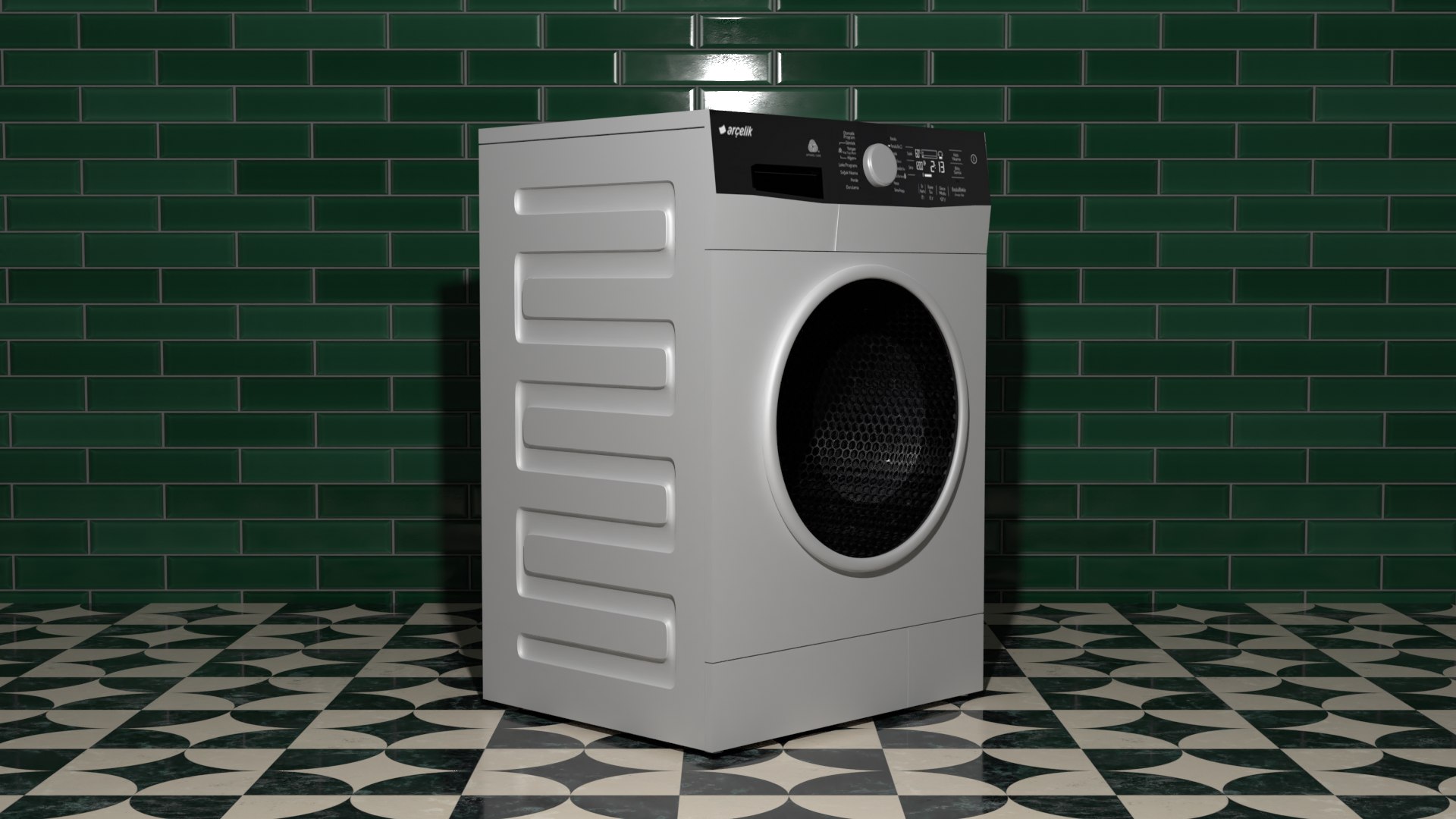 3D Washing Machine Model - TurboSquid 1825381