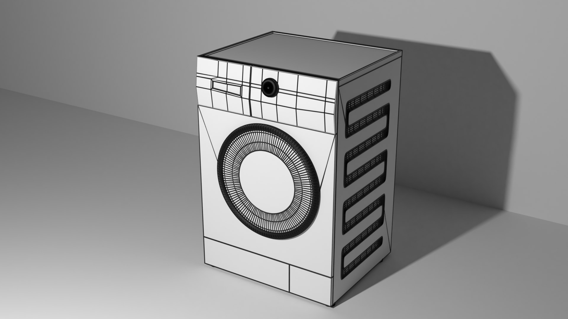 3D Washing Machine Model - TurboSquid 1825381