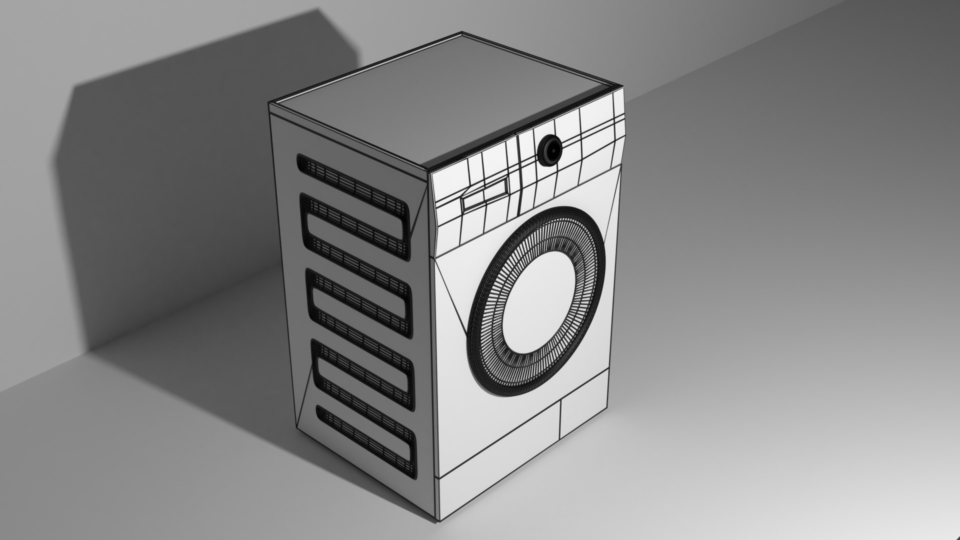 3D Washing Machine Model - TurboSquid 1825381