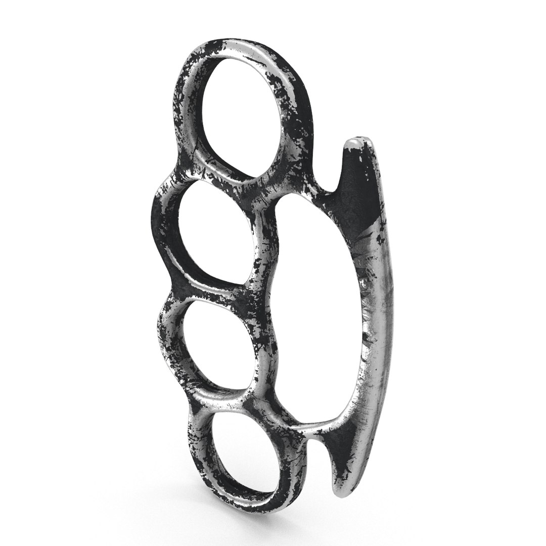 Brass Knuckles 3d Model