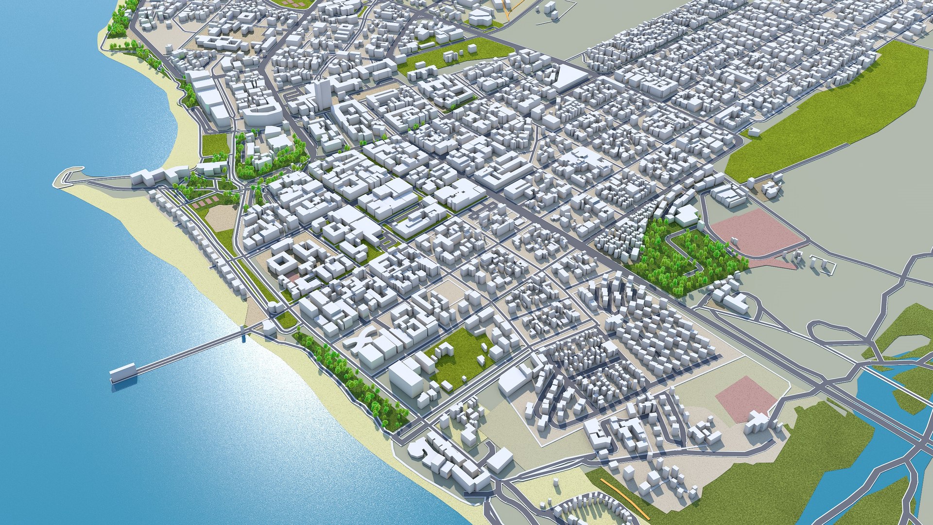 3D model Swakopmund Namibia - TurboSquid 2154598