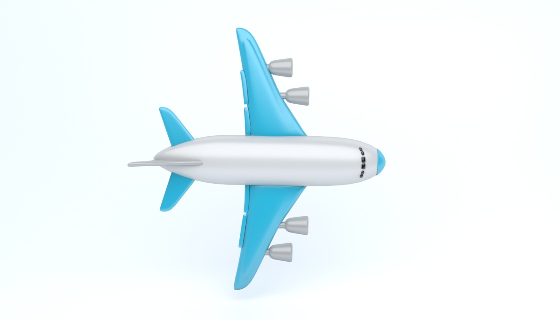 3D Icon Airplane Model - TurboSquid 1173925