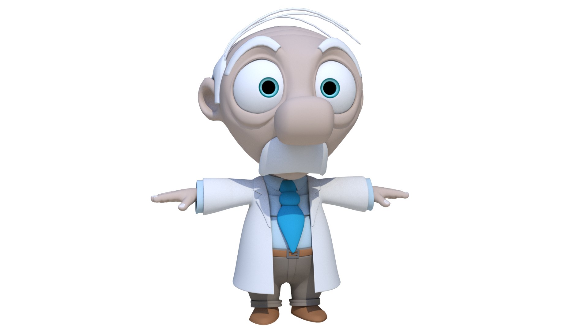 3D Professor - TurboSquid 2103292