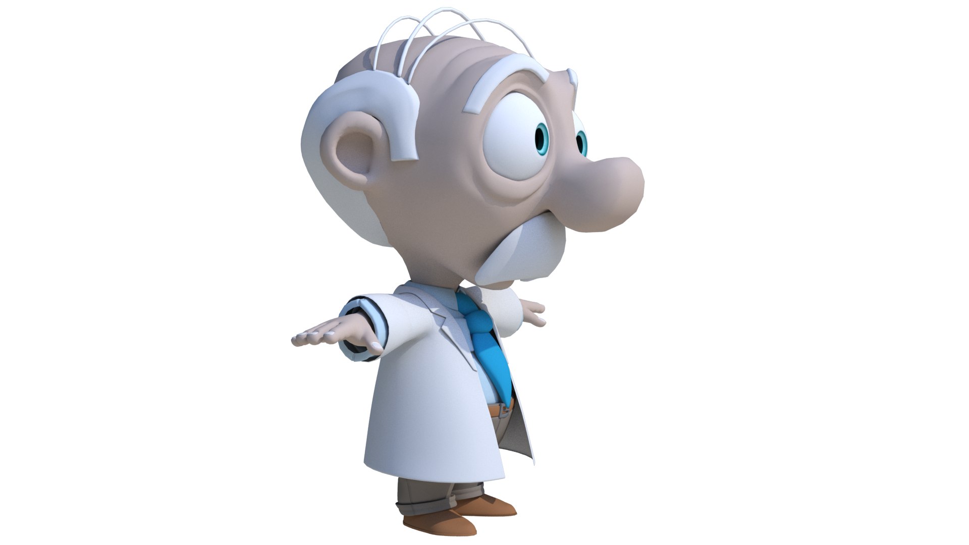 3D Professor - TurboSquid 2103292