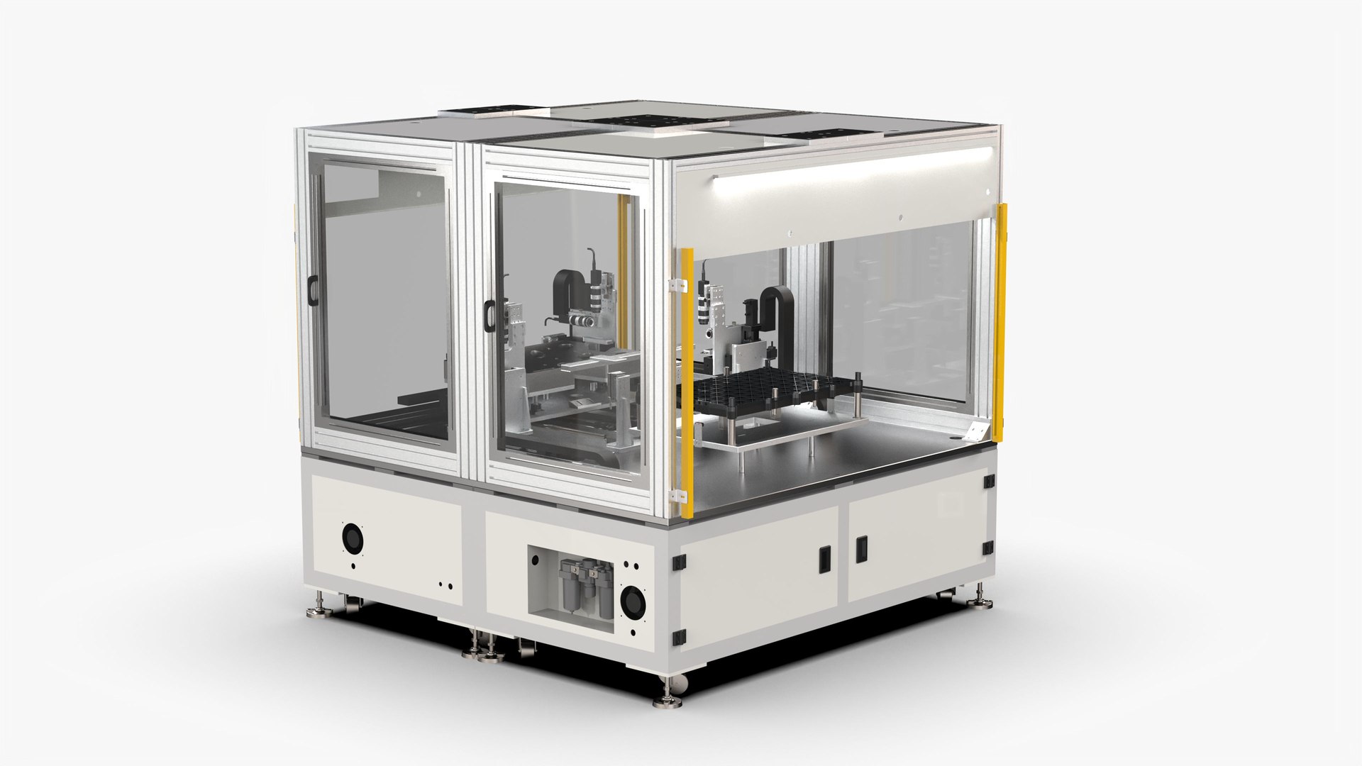 Automatic Alignment Equipment For Complete Disassembly Machine 3D Model ...