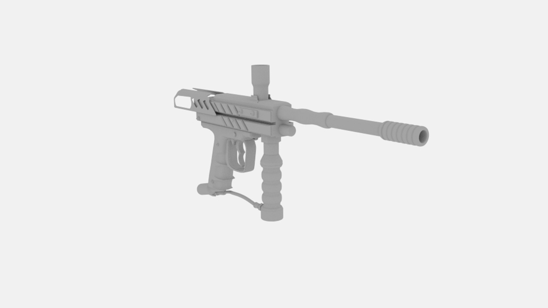 3D Paintball Guns Model - TurboSquid 1189834