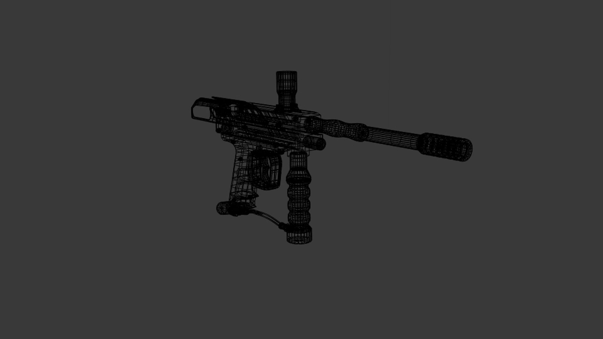 3D Paintball Guns Model - TurboSquid 1189834