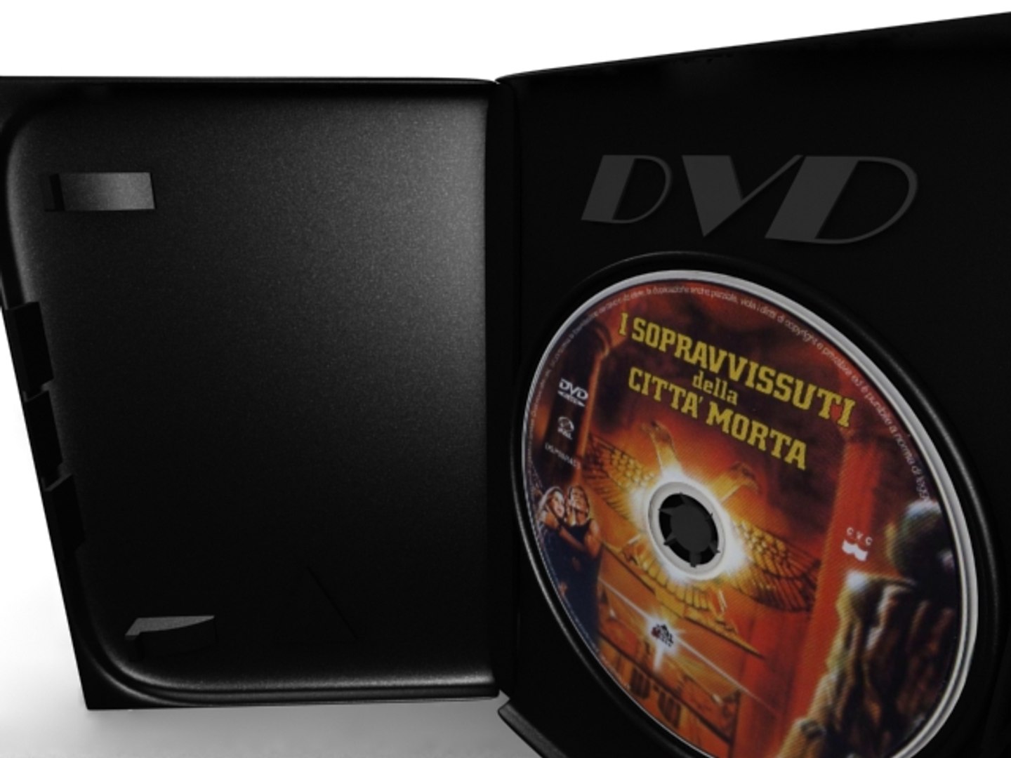 3d Model Animatable Dvd Box Cd