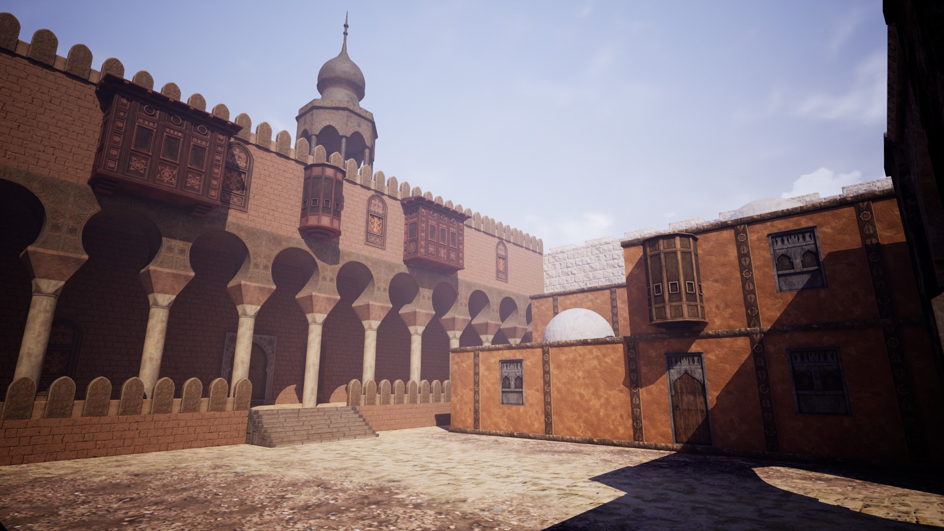 Modular Arab City Model - TurboSquid 1575430