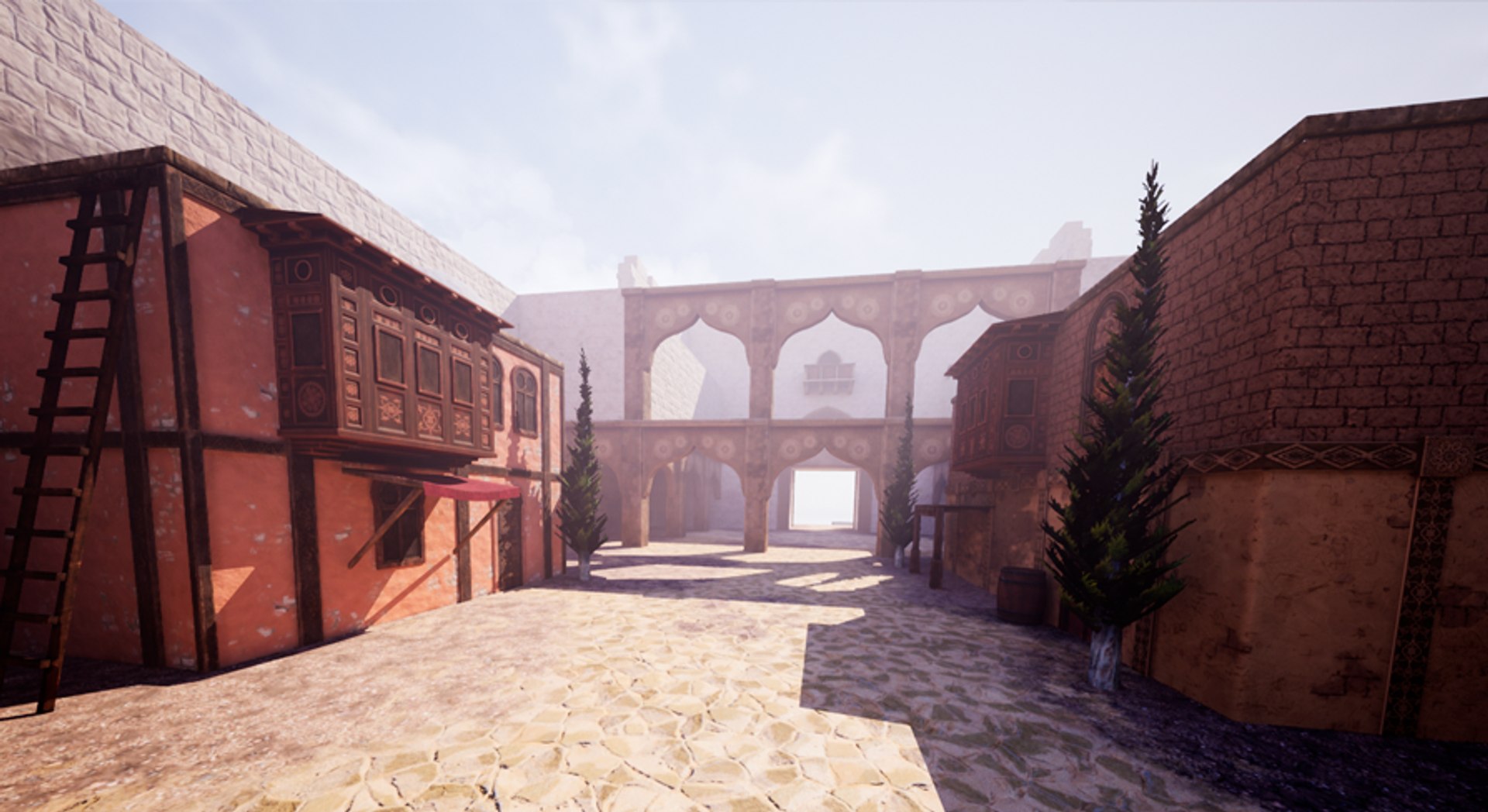 Modular Arab City Model - TurboSquid 1575430