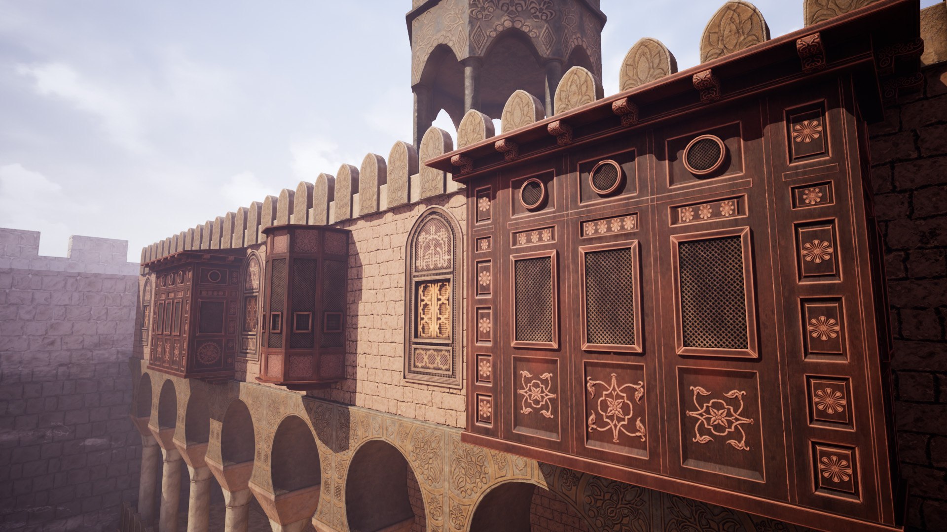 Modular Arab City Model - TurboSquid 1575430