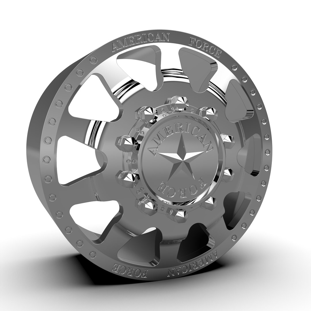 AMERICAN FORCE 11 INDEPENDENCE DRW WHEEL 3D model - TurboSquid 2143659
