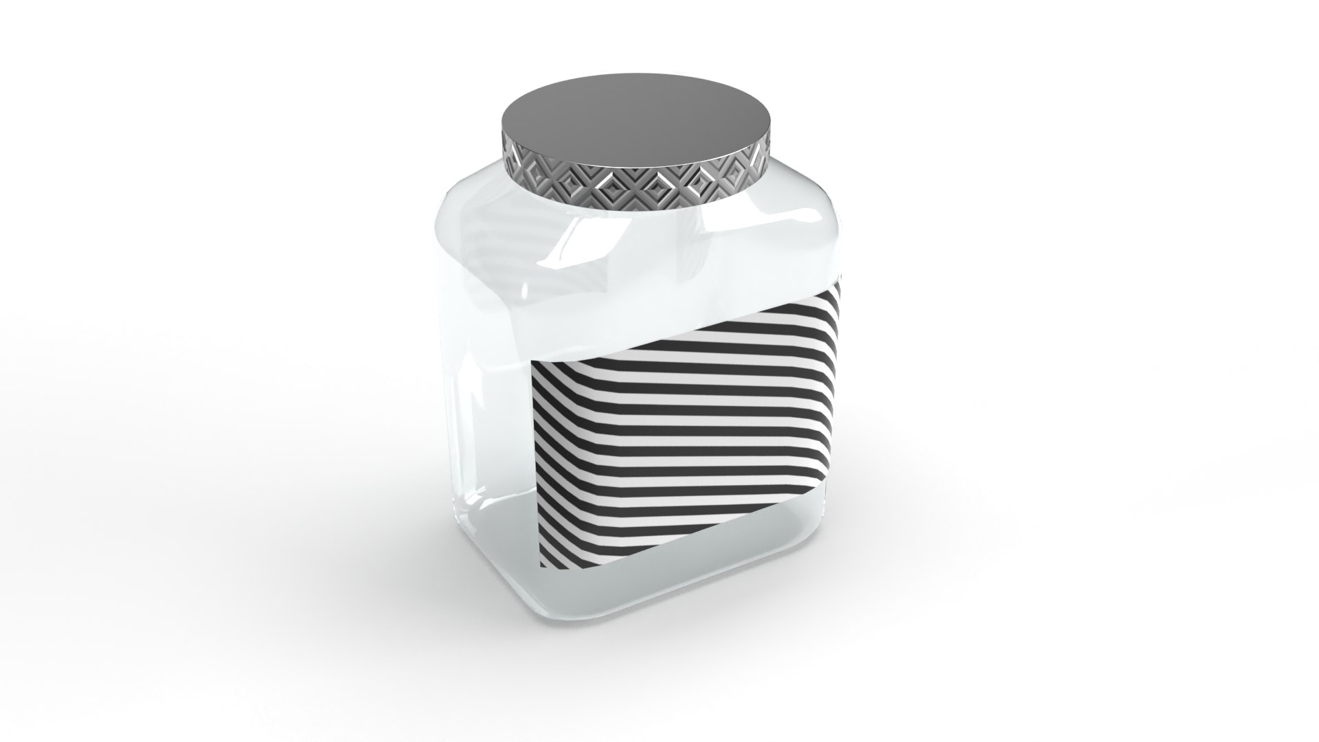 Glass medicine bottle 3D - TurboSquid 1921796