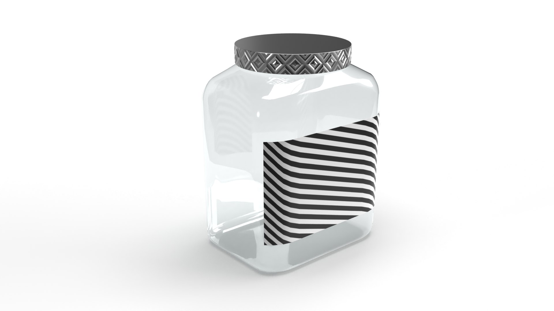 Glass medicine bottle 3D - TurboSquid 1921796