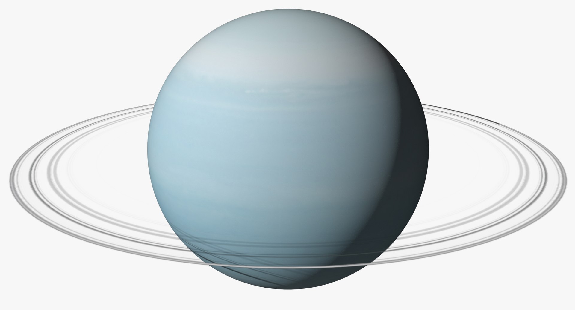 Uranus Planet Rings 3D - TurboSquid 1338467