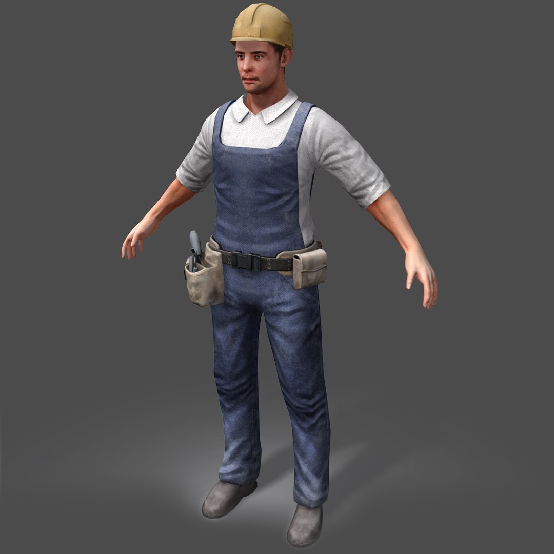 3d Model Worker Real-time