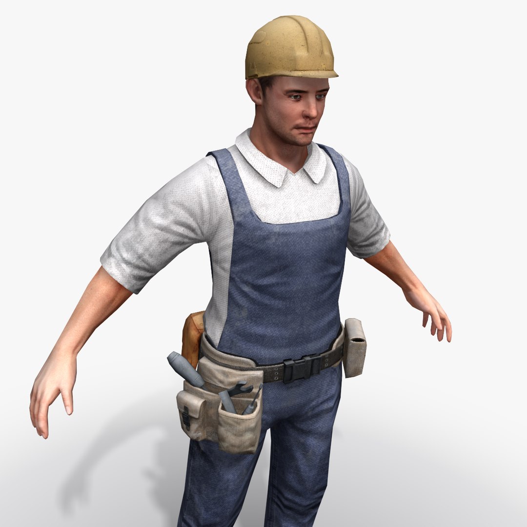 3d Model Worker Real-time