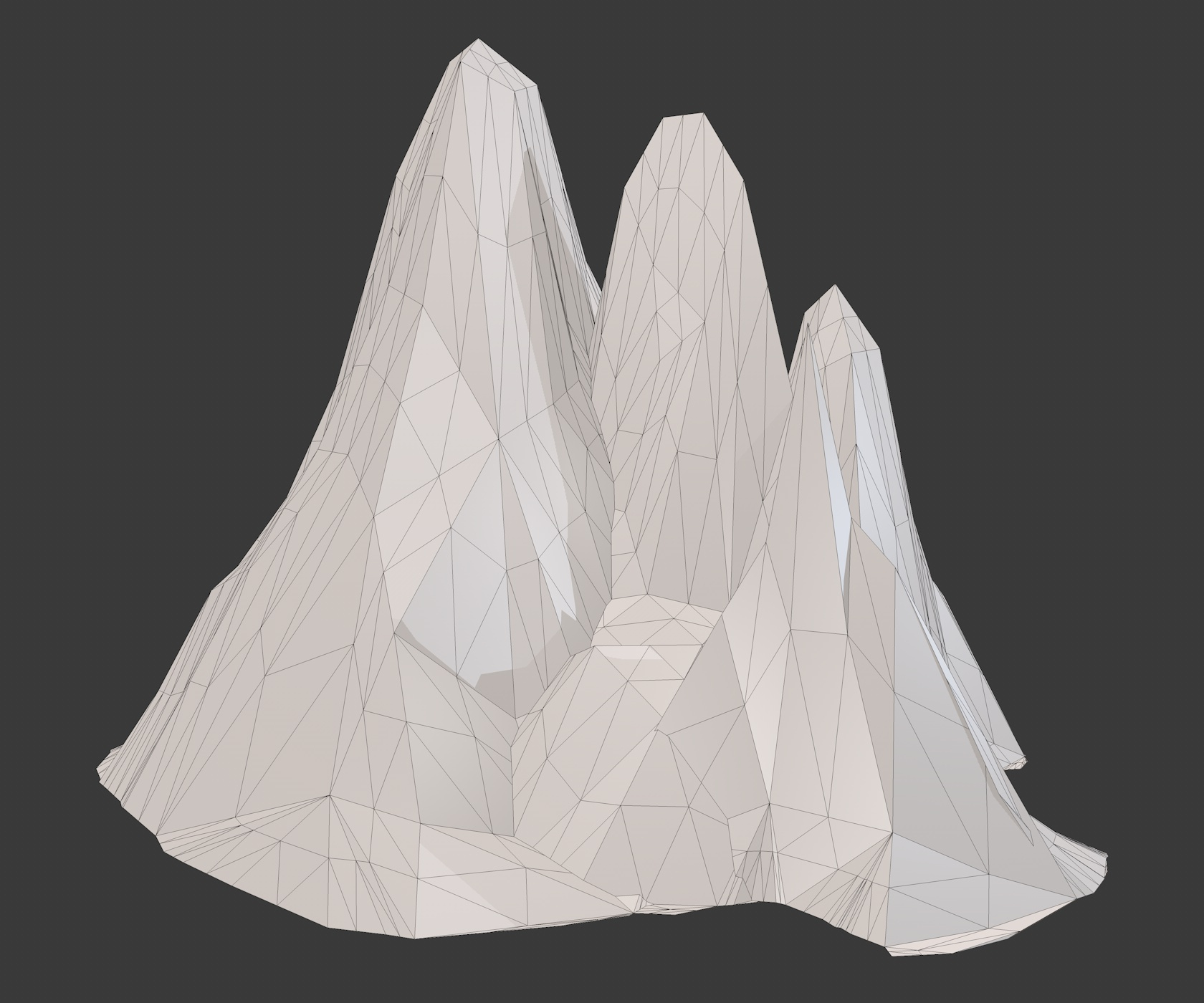 mountain 3d c4d