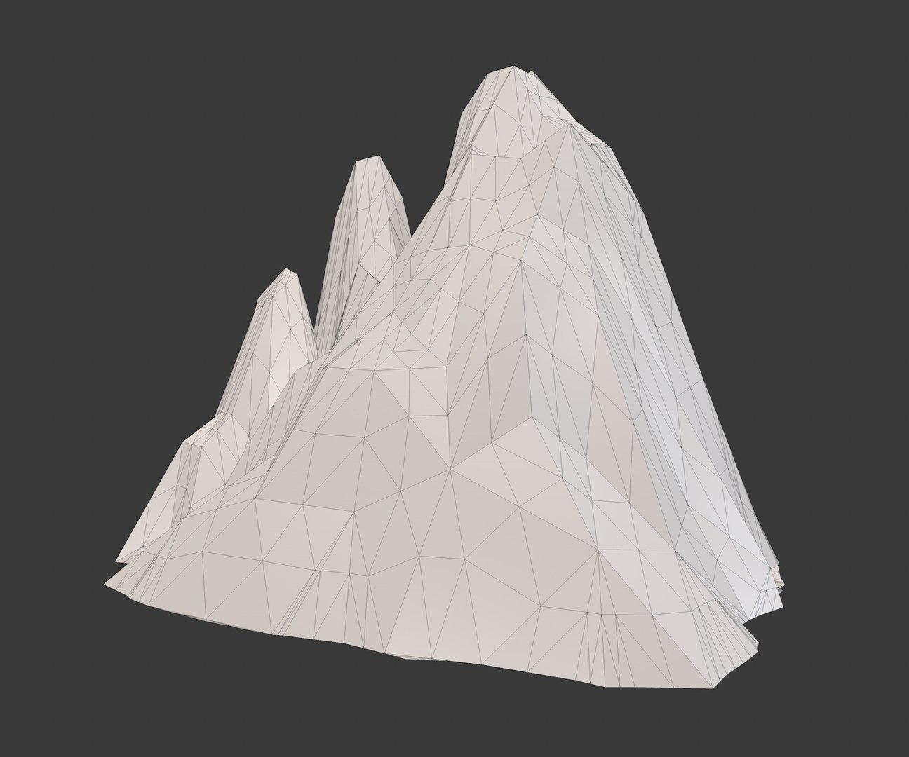 mountain 3d c4d