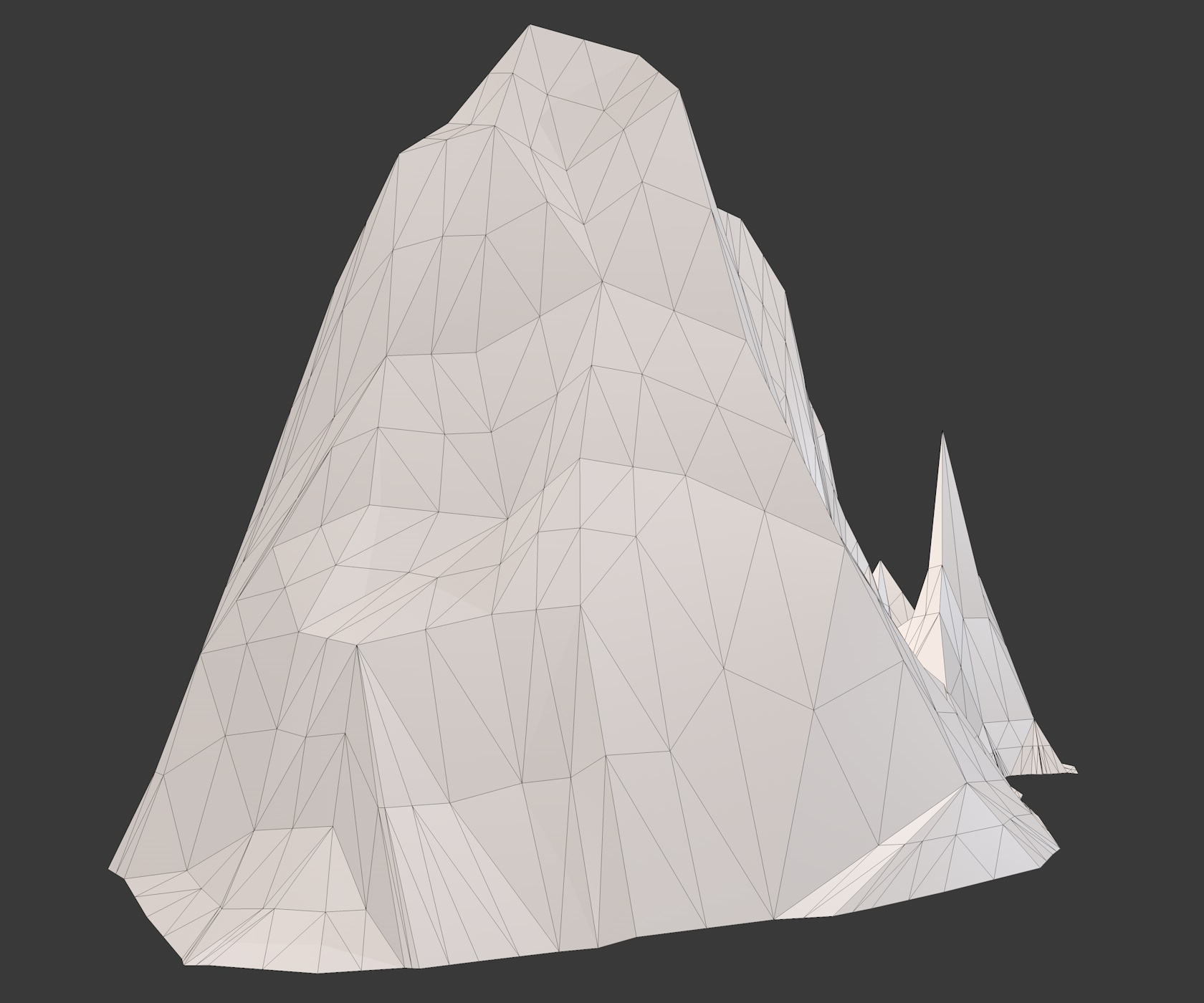 mountain 3d c4d