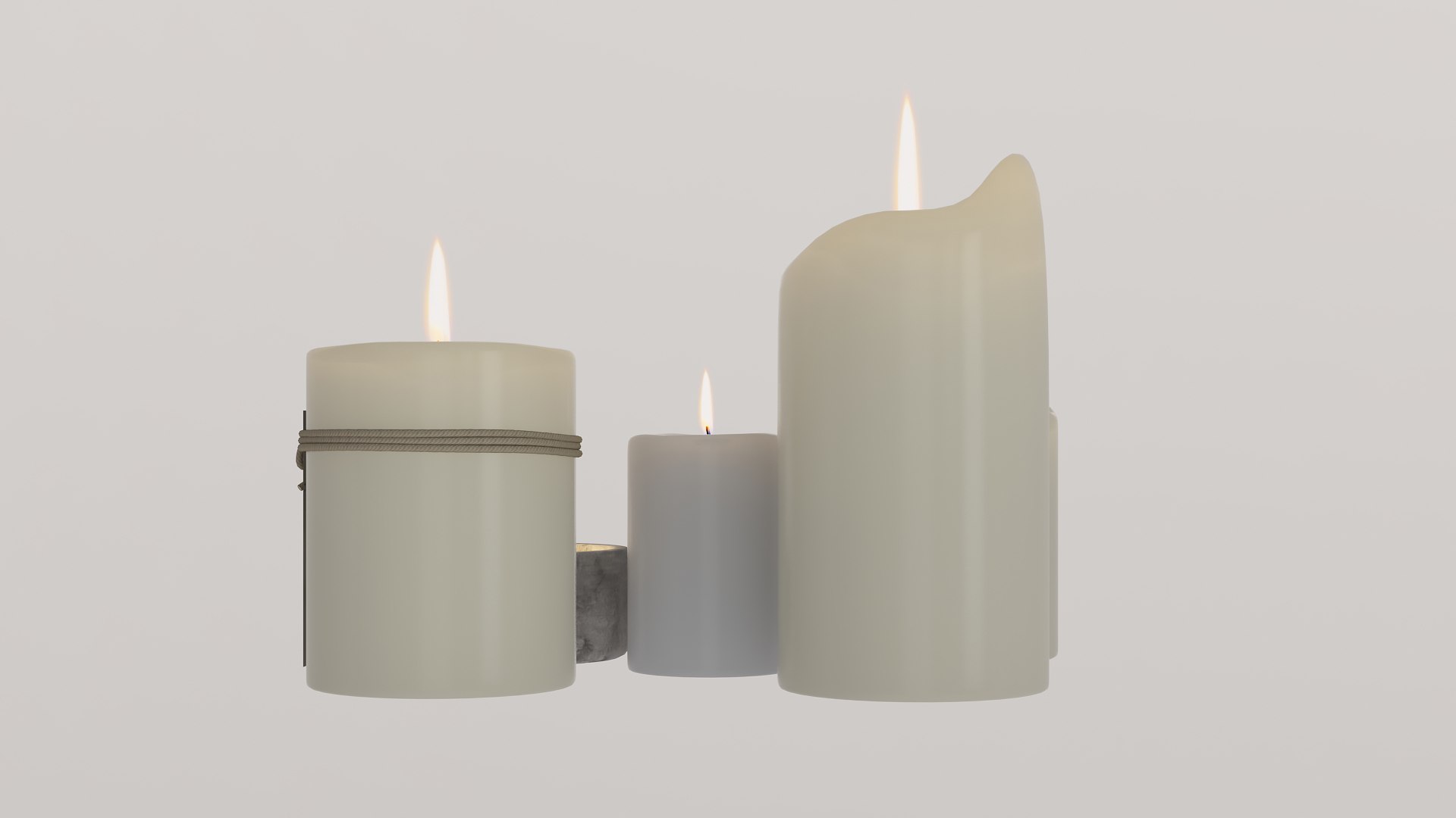 Candles 3D - TurboSquid 2354501