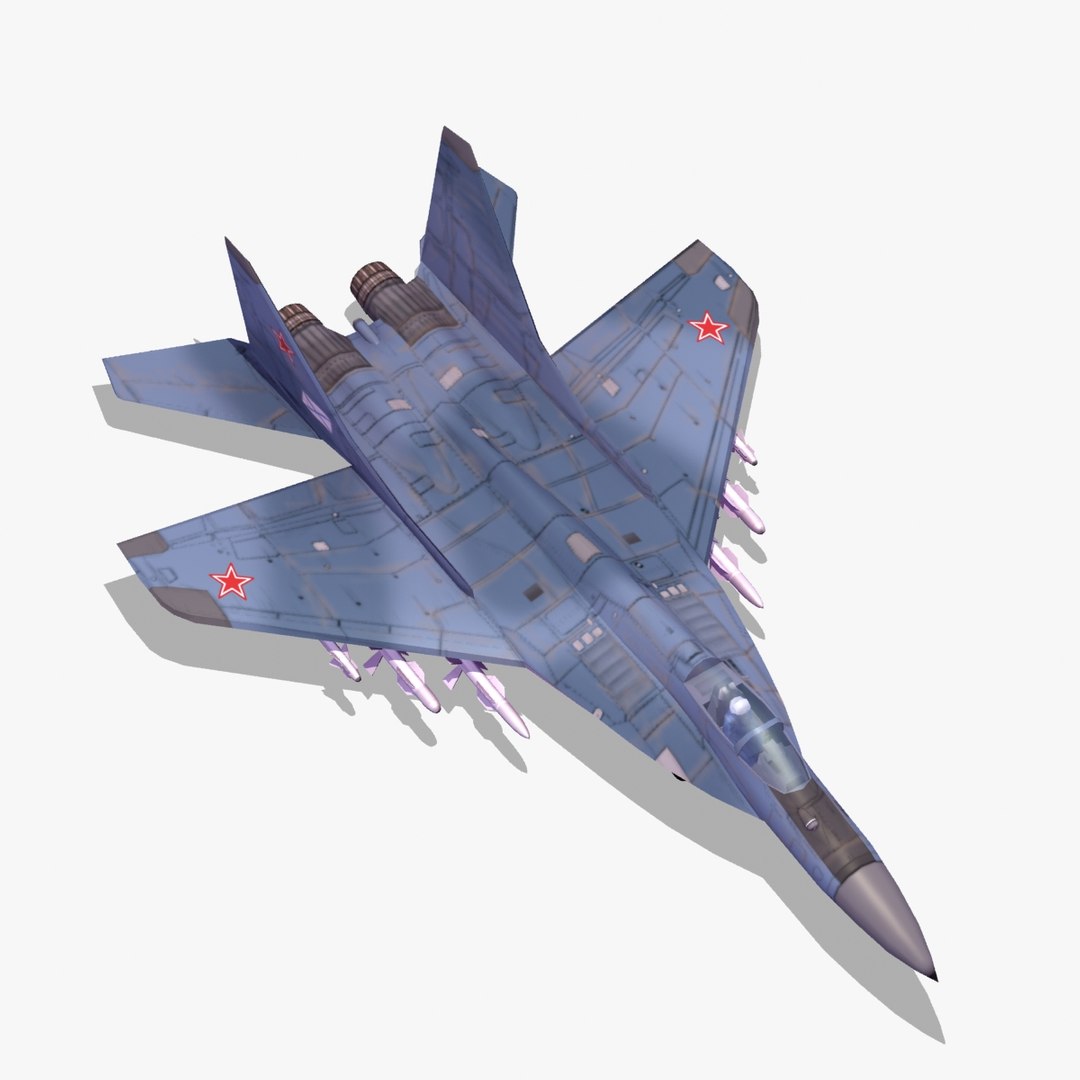 3d Model Russian Navy Mig29k Fighter
