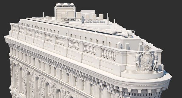 modelo 3d edificio Flatiron - TurboSquid 1285320