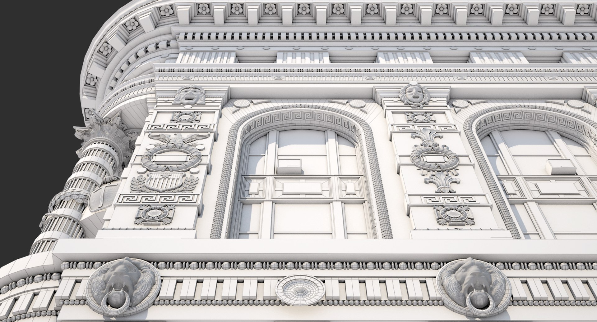 3D Flatiron Building Architecture Model - TurboSquid 1285320