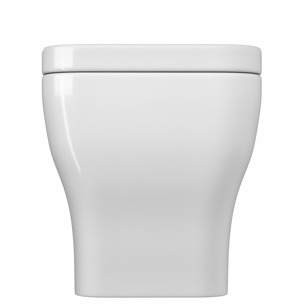 3D Wall Hung Water Closet Model - TurboSquid 1694535