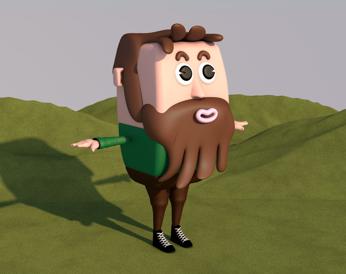 Cartoon Man Male Animation Character 3D Model - TurboSquid 1443240