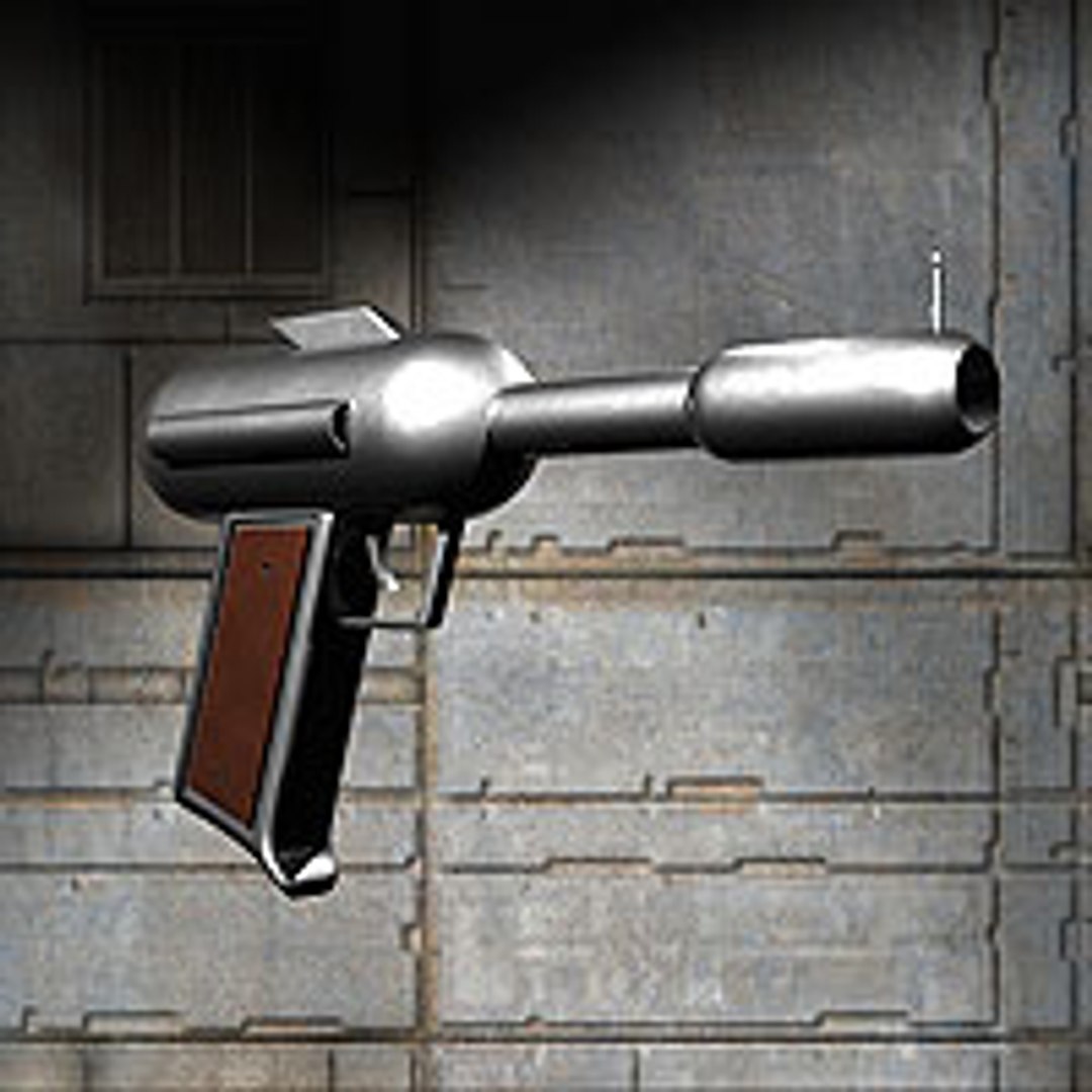 Free Classic Gun 3d Model