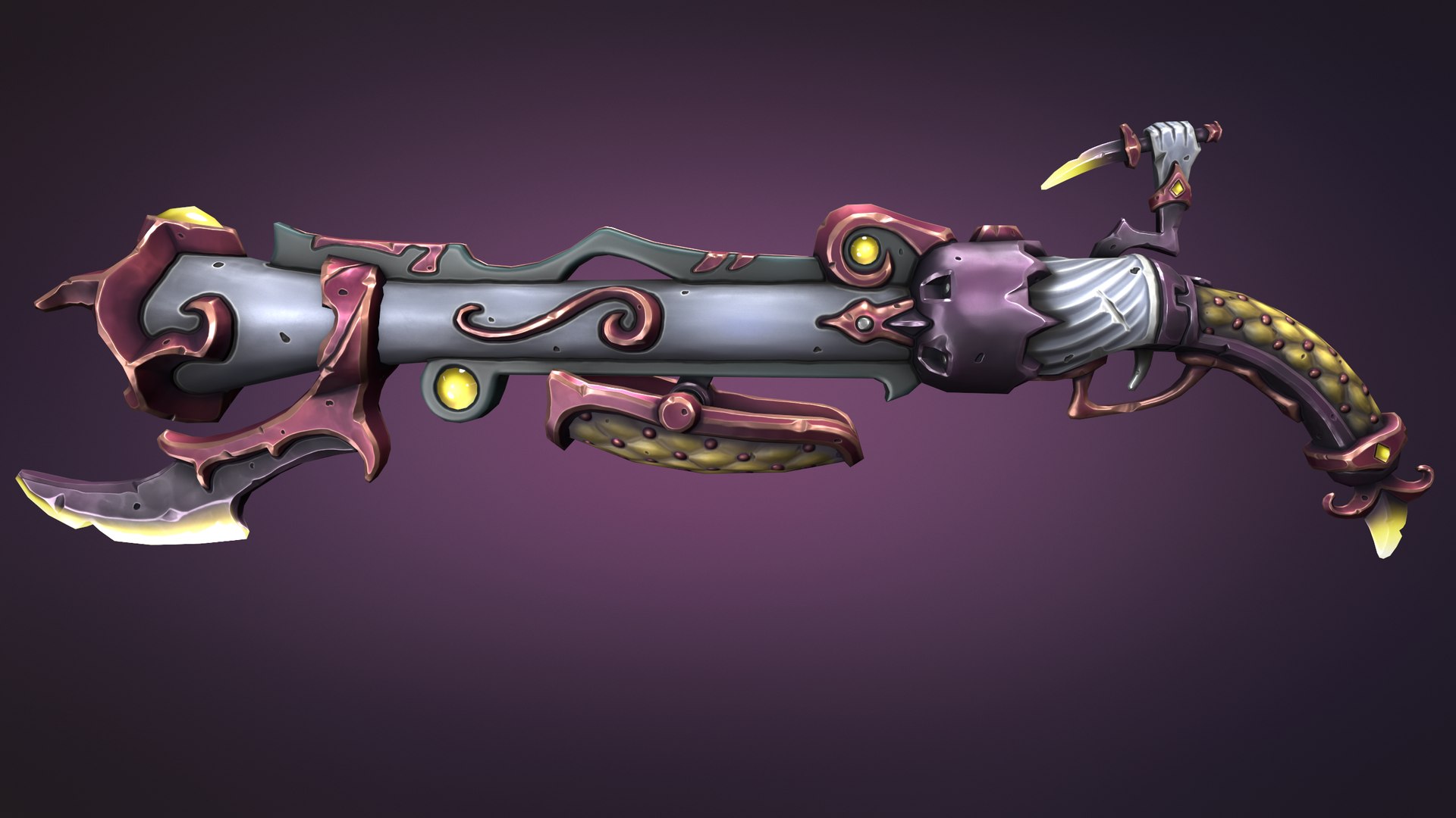 3D Model Royal Musket - TurboSquid 2129355