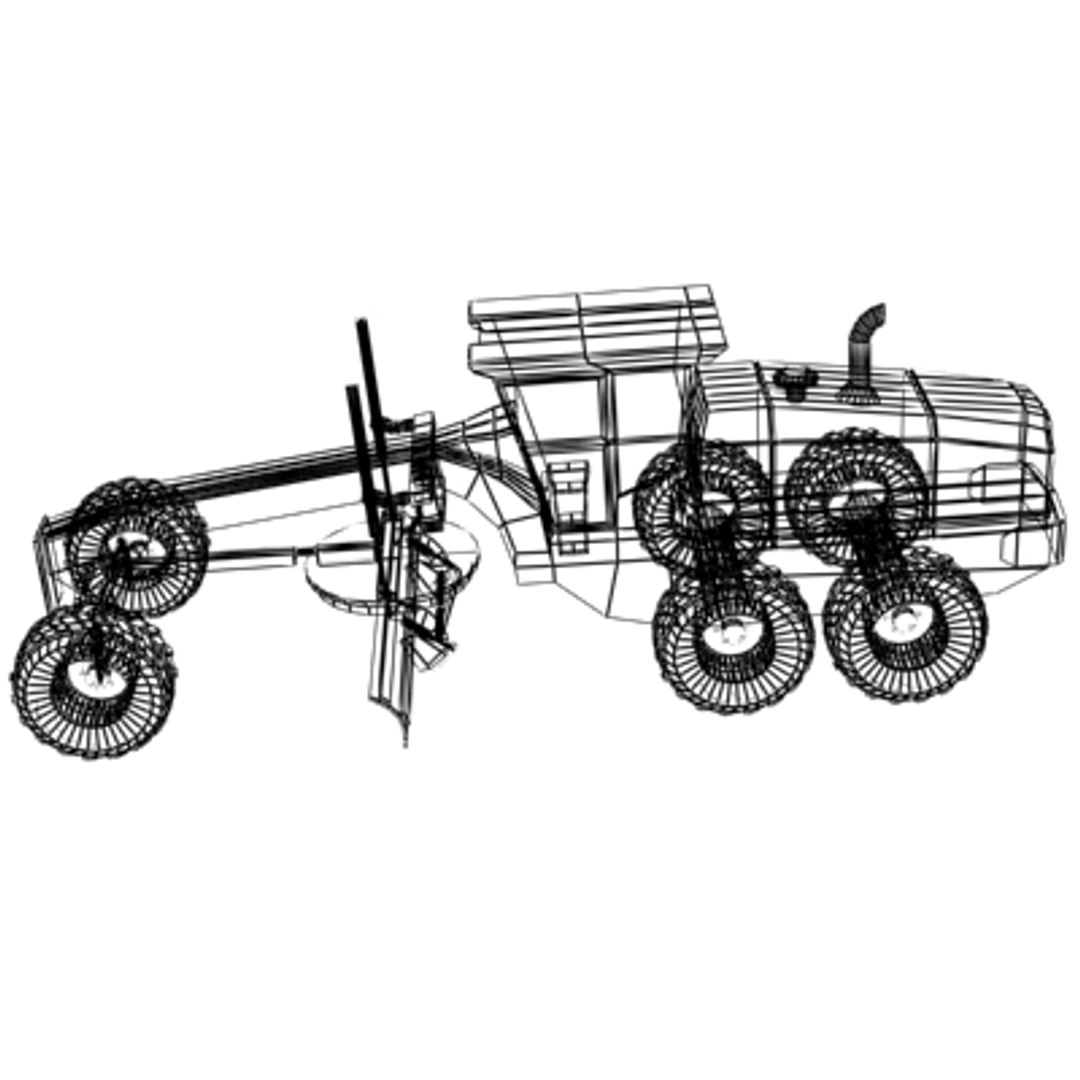 Motor G990 Grader 3ds