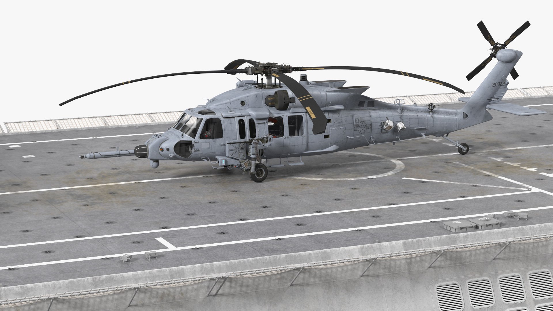 3D USS Independence LCS With Helicopter - TurboSquid 1876001